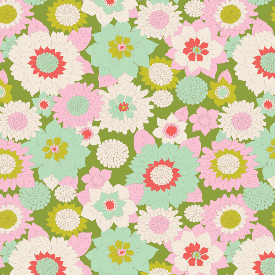 Lemontree : Boogie Flower (4色展開) – Tilda & Friends